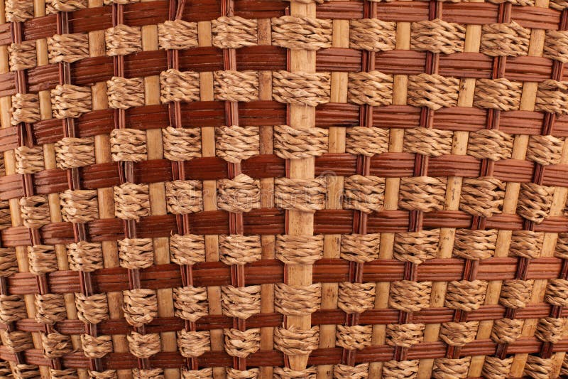 Abstract Natural Wicker Background or Texture. Wicker Wood Stock Image ...