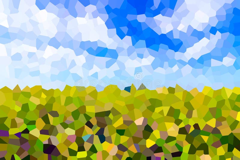 Nature Gradient Backdrop with Bright Sunlight. Abstract Green Blurred ...