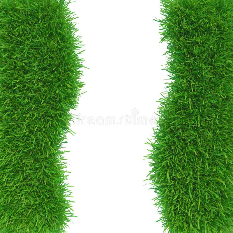 Abstract Nature Grass Frame Copy Space Stock Illustration ...