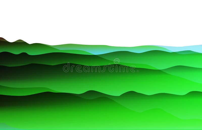 Abstract Nature Landscape Backdrop. Soft and Smooth Stock Illustration ...