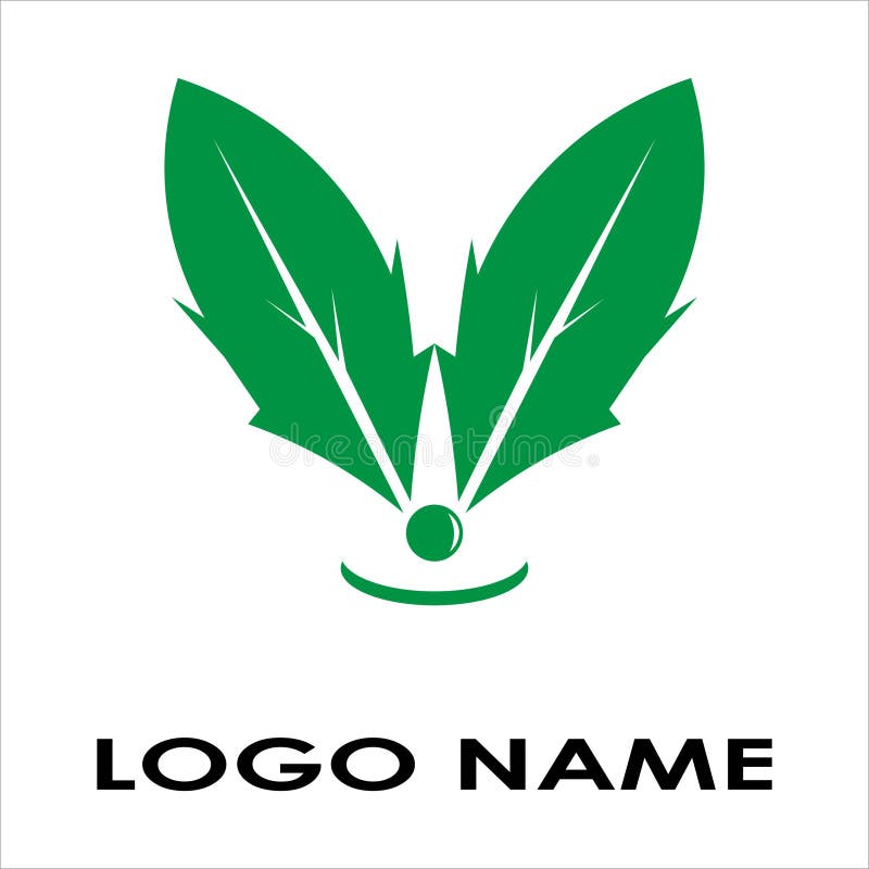 Abstract nature logo smile stock illustration. Illustration of face ...