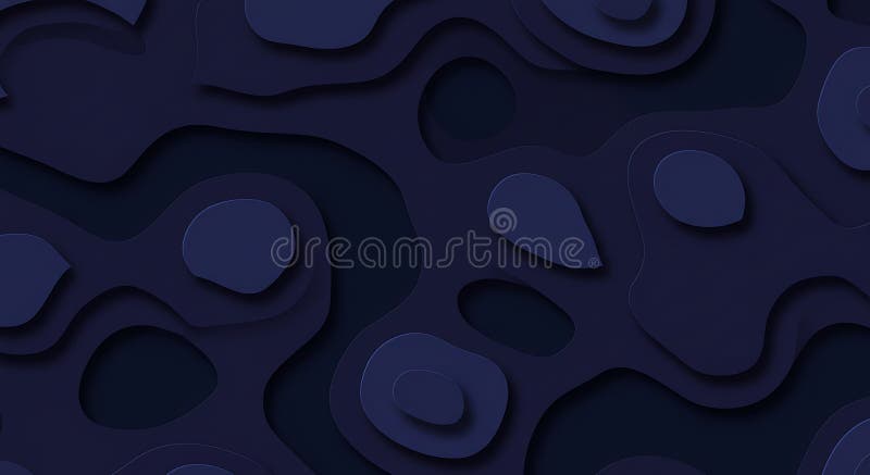 Abstract Navy Blue Paper Cut Background: a Deep Dive into Layered ...