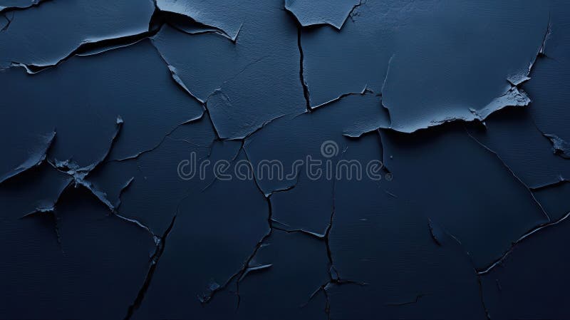 Abstract Navy Blue Slate Texture with Cracks for Design and Wallpaper ...