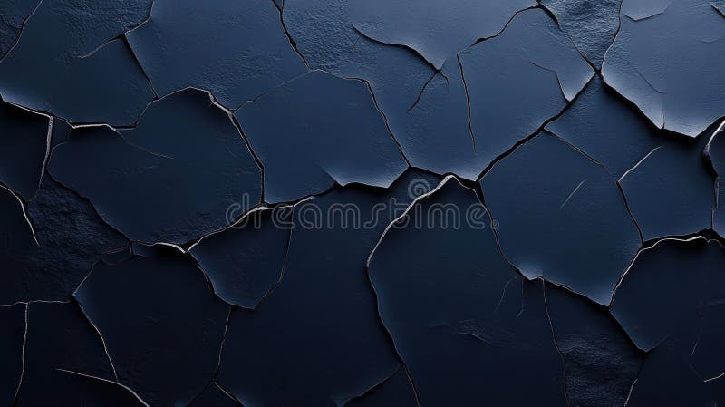 Abstract Navy Blue Slate Texture with Cracks for Design and Wallpaper ...