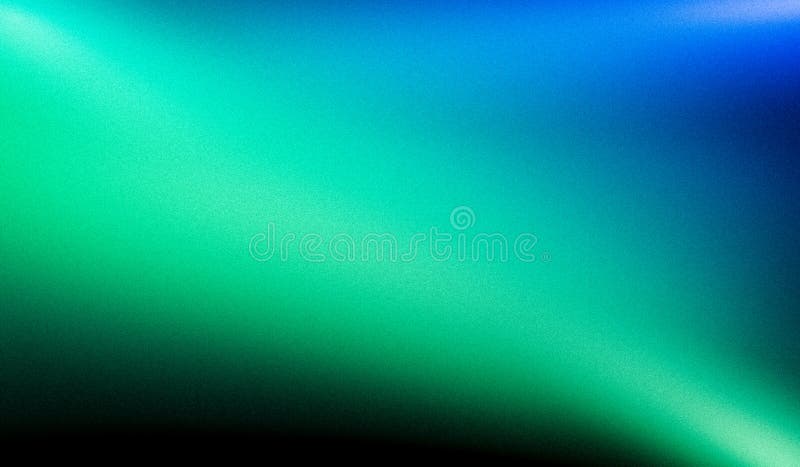 Abstract Navy Blue Teal Green Gradient Pattern. Aurora, Surface, Grain ...