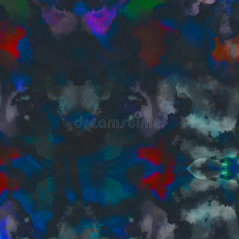 Abstract Navy Indigo Dark Blue Watercolor Background with Red Blobs and ... Abstract Navy Indigo Dark Blue Watercolor Background with Red Blobs and ...