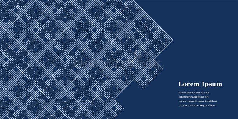 Abstract Navy White Square, Geometric Background, Polygon Pattern ...
