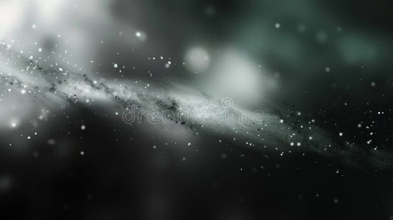Abstract Nebula Galaxy Sparkles Dark Background, Space Universe ...