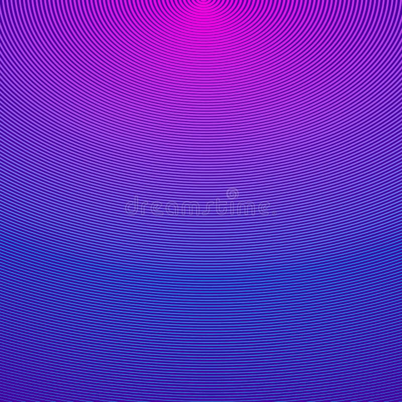 Abstract Neon Background. Retro 1980 Style Bright Wavy Background ...