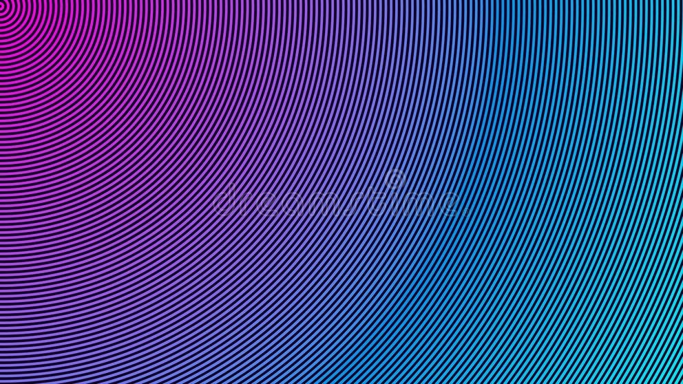 Abstract Neon Background. Retro 1980 Style Bright Wavy Background ...