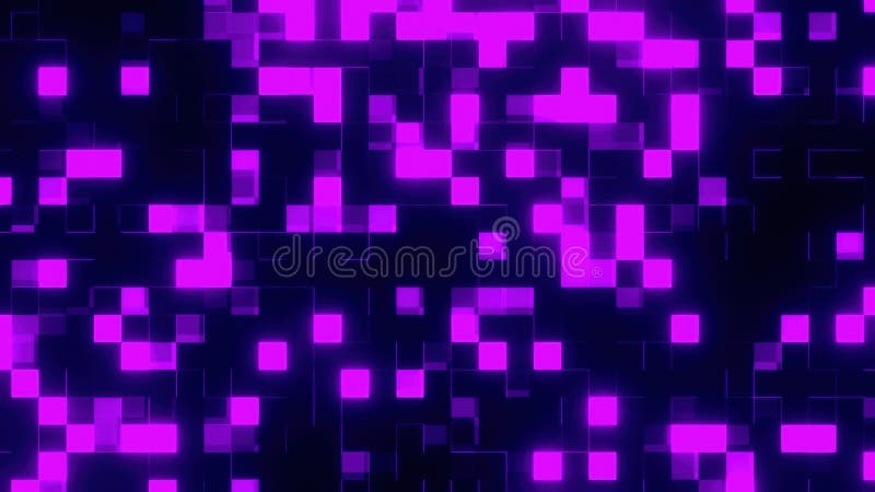 Abstract neon blocks stock illustration. Illustration of brickwork ...