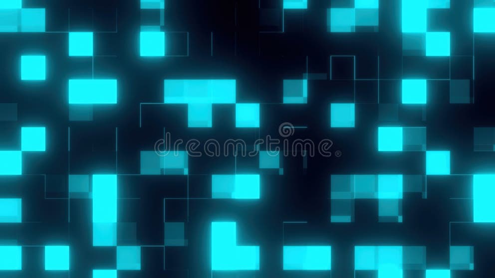 Abstract neon blocks stock illustration. Illustration of neon - 315491814