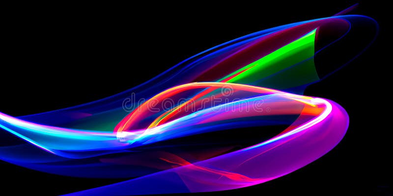 Abstract Neon Color Wave Lights Background. Bright Energy Waves Stock ... Abstract Neon Color Wave Lights Background. Bright Energy Waves Stock ...