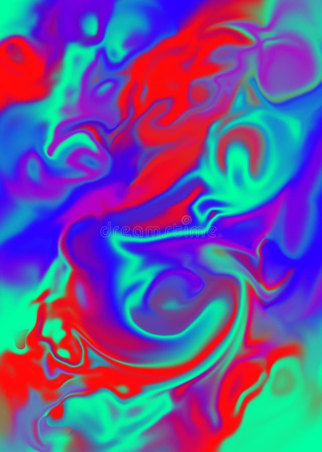 Abstract Neon Colors Backdrop Stock Illustration - Illustration of ...