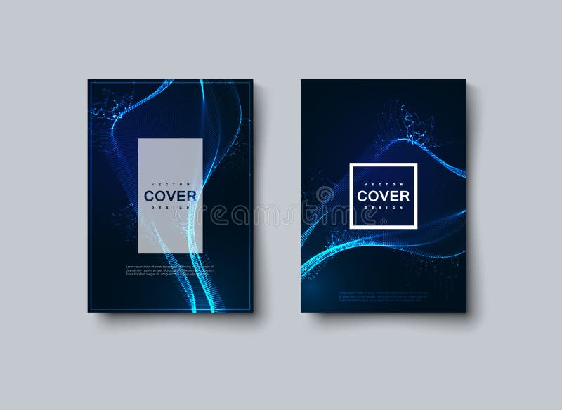 Abstract Neon Cover Design. Stock Vector - Illustration of graphic ...