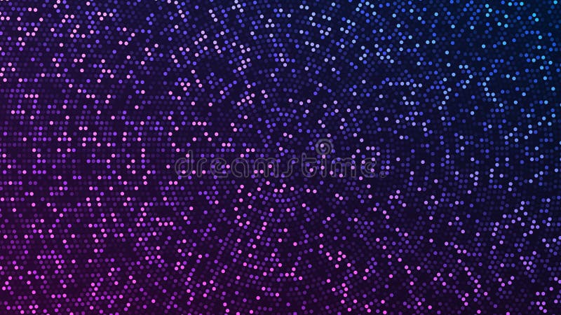 Abstract Neon Dots Pattern. Vector Background Stock Vector ...