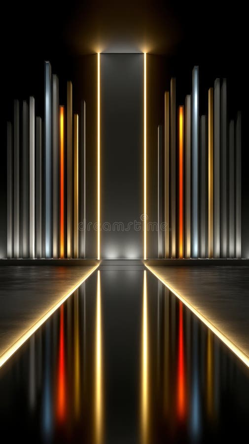 Vertical Neon Equalizer Stock Illustrations – 396 Vertical Neon ...
