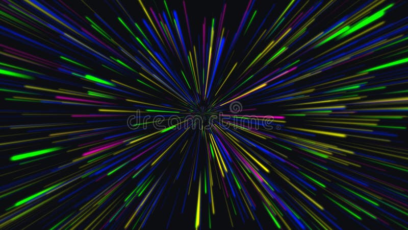 Abstract Neon Geometric Background in Green Color and Turquoise ...