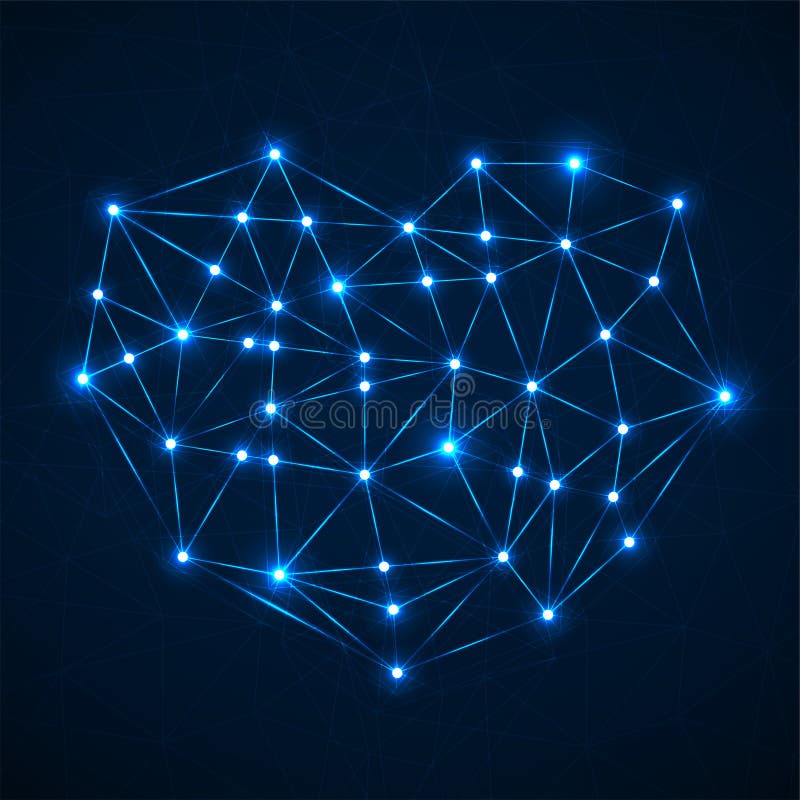 Dot Connect Heart Stock Illustrations – 803 Dot Connect Heart Stock ...