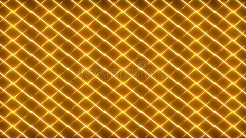 Abstract Neon Gold Color Pattern Animate Video Footage. 4k Stock Video ...