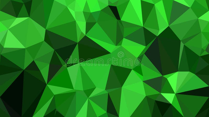 Abstract Neon Green Polygon Pattern Background Stock Vector ...