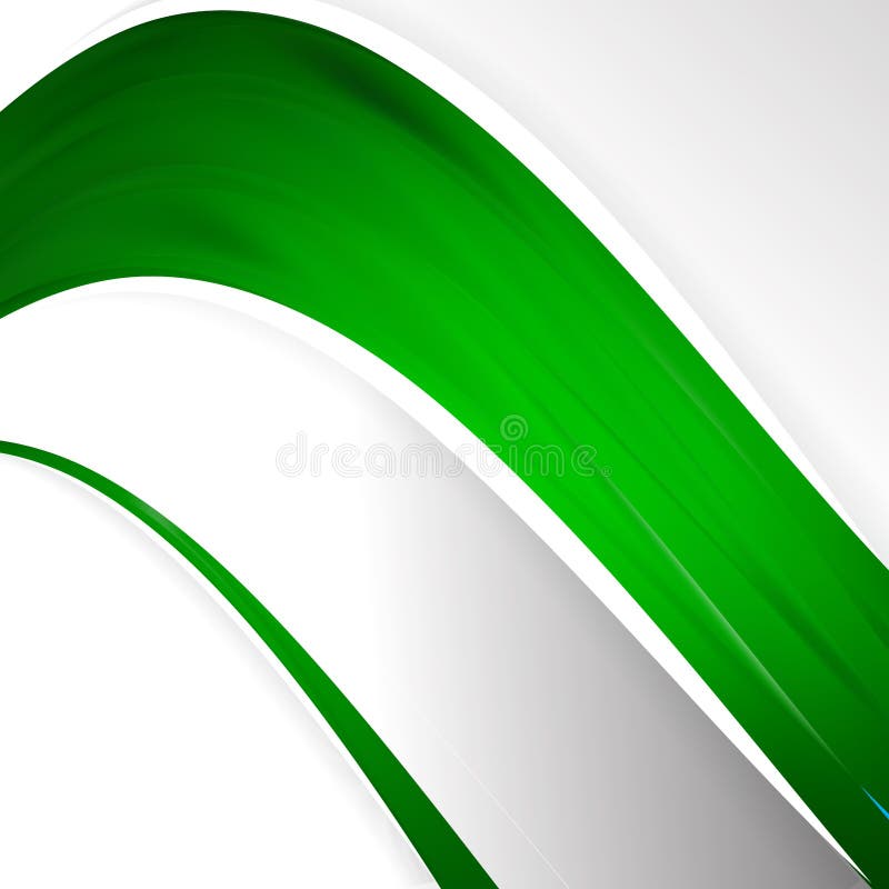 Abstract Neon Green Wave Business Background Design Template Stock ...