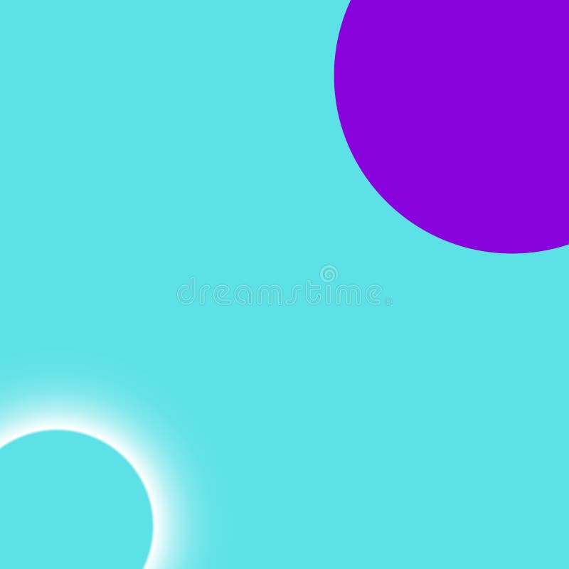 Abstract Neon Half Circle Frame with Space. Stock Illustration ...