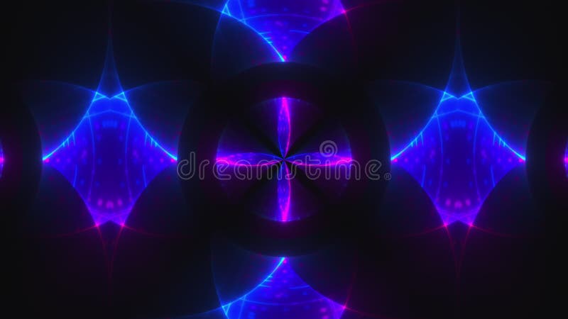 Abstract neon kaleida stock footage. Video of generated - 353088218