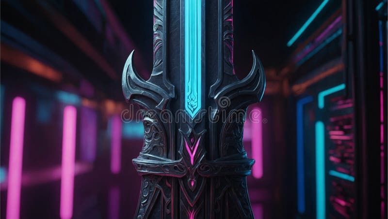 Cyborg Sword Stock Illustrations – 1,504 Cyborg Sword Stock ...