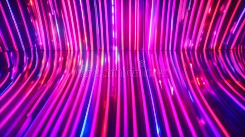 Abstract Neon Light Show stock video. Video of movement - 347149587