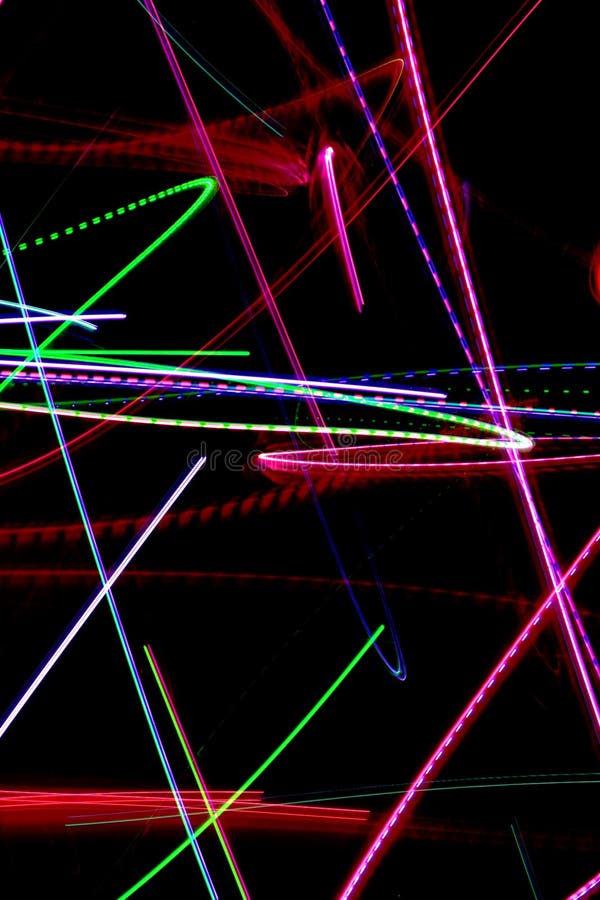 Abstract Neon Lights stock image. Image of line, abstract - 13073083