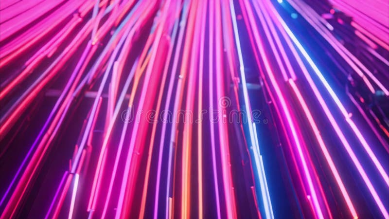 Abstract Neon Lights stock video. Video of pattern, luminescent - 347228065