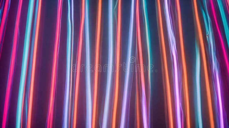 Abstract Neon Lights Background Stock Footage - Video of energetic ...