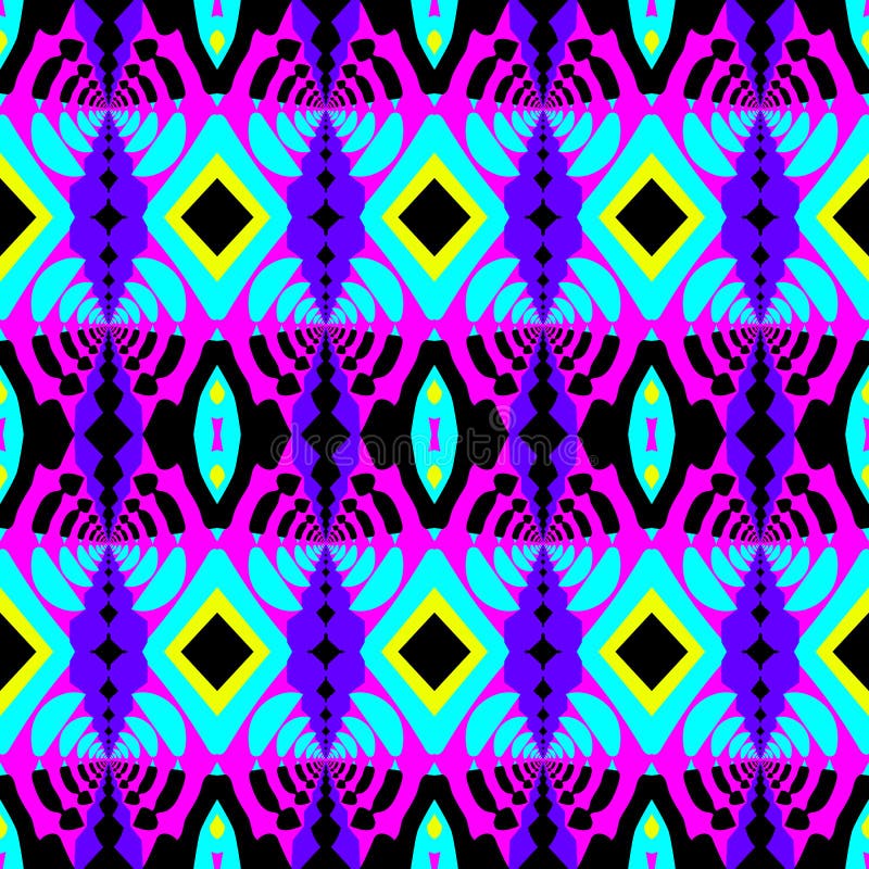 Abstract Neon Pattern stock vector. Illustration of pattern - 260773692