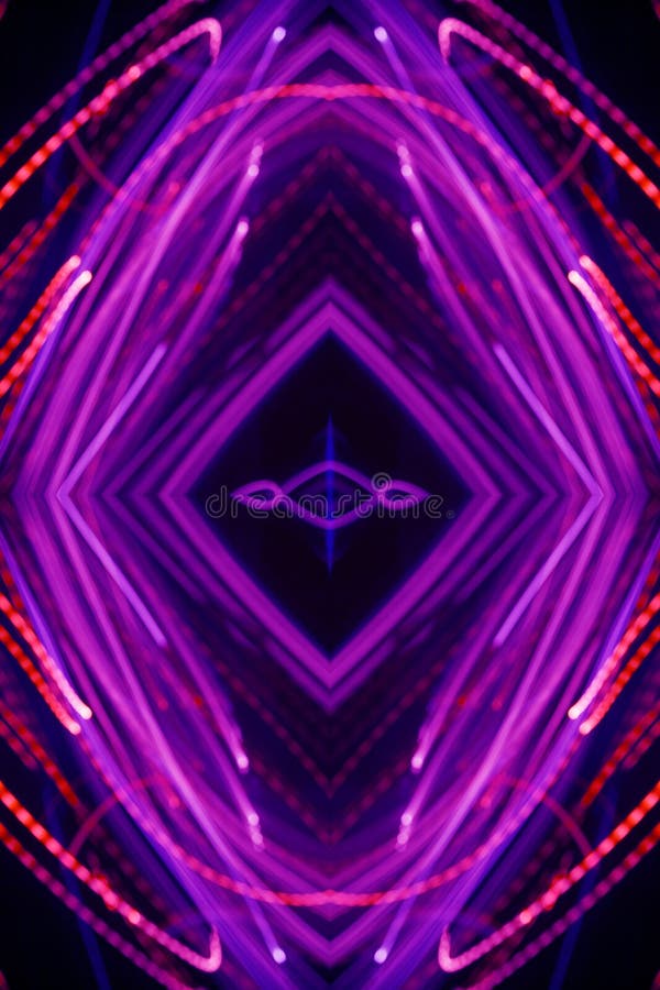 Abstract neon pattern stock illustration. Illustration of color - 145192732