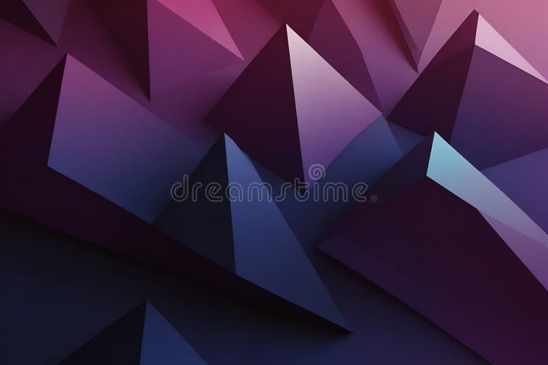 Abstract Neon Purple Geometric Simple Minimalistic Background, Which ...