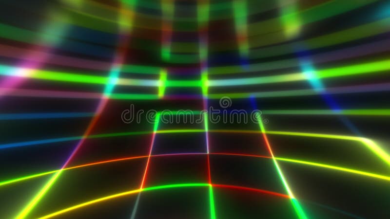 Abstract neon room stock footage. Video of design, lines - 303388828