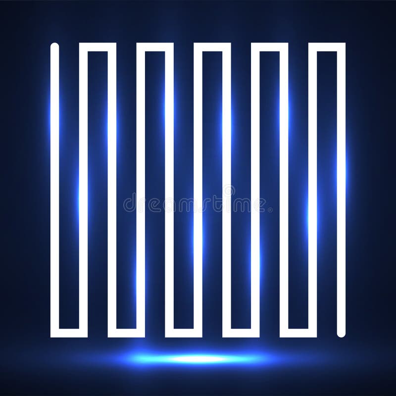 Abstract Neon Square of Line. Vector Design Element, Geometric Logo ...