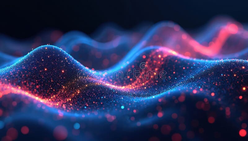 167 Abstract Technology Background Digital Equalizer Futuristic Data Visualization Design Stock ...