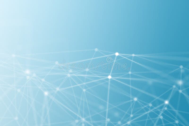 Abstract Network Concept Background - Graphic Design Stock Illustration ...