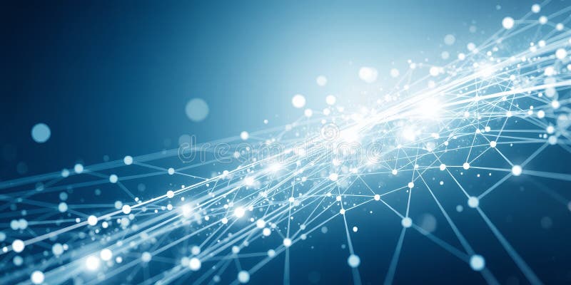 Abstract Network Connection Stock Illustration - Illustration of ...