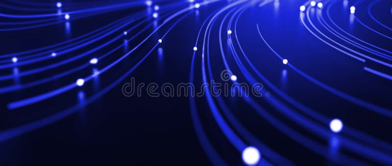 Abstract Network Connection Background Stock Illustration ...