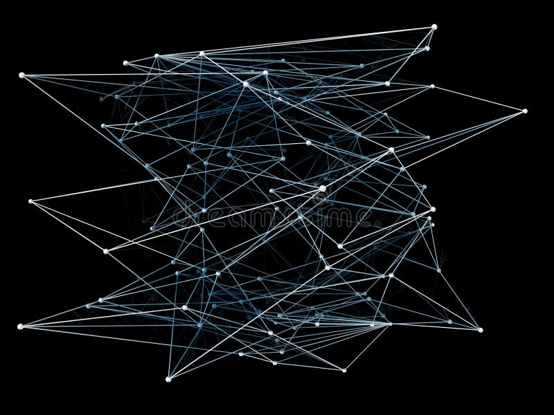 Abstract Network Connection Background Stock Illustration ... Abstract Network Connection Background Stock Illustration ...