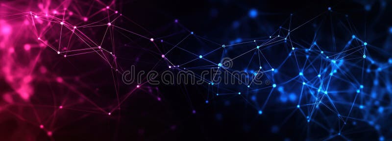 Abstract Network Connection Design Stock Illustration - Illustration of ...