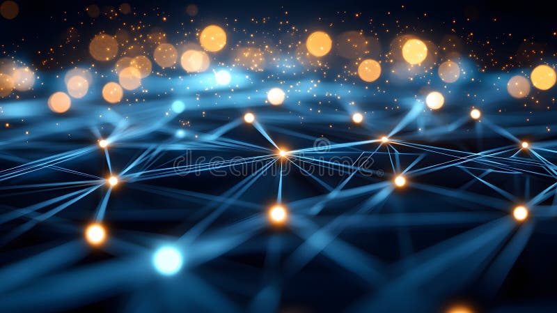 Abstract Network Connection Digital Technology Good Resolution Stock Photo Stock Illustration ...