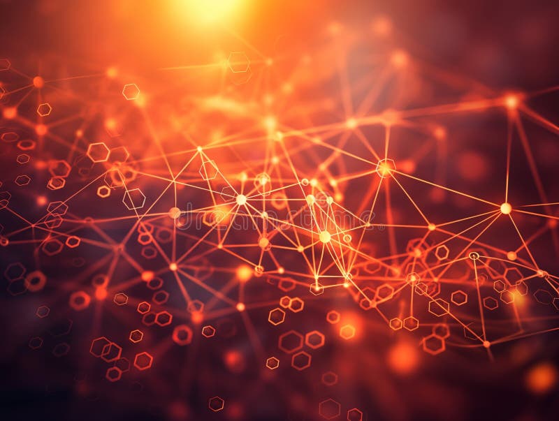 Abstract Network Connections Stock Photo - Image of interconnectivity ...