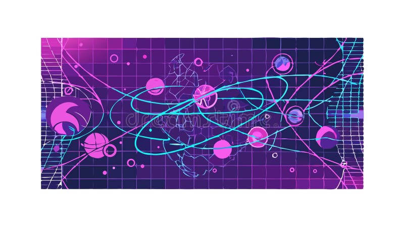 Abstract Network Connections, Digital Web Design, Vector Design Generative AI Stock Vector ...