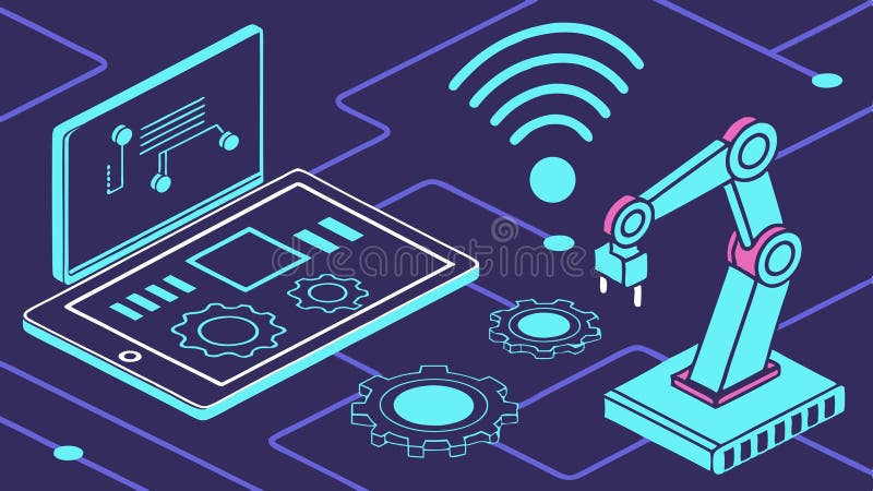Abstract Network Connectivity Concept Vector, Vector Design Generative AI Stock Vector ...