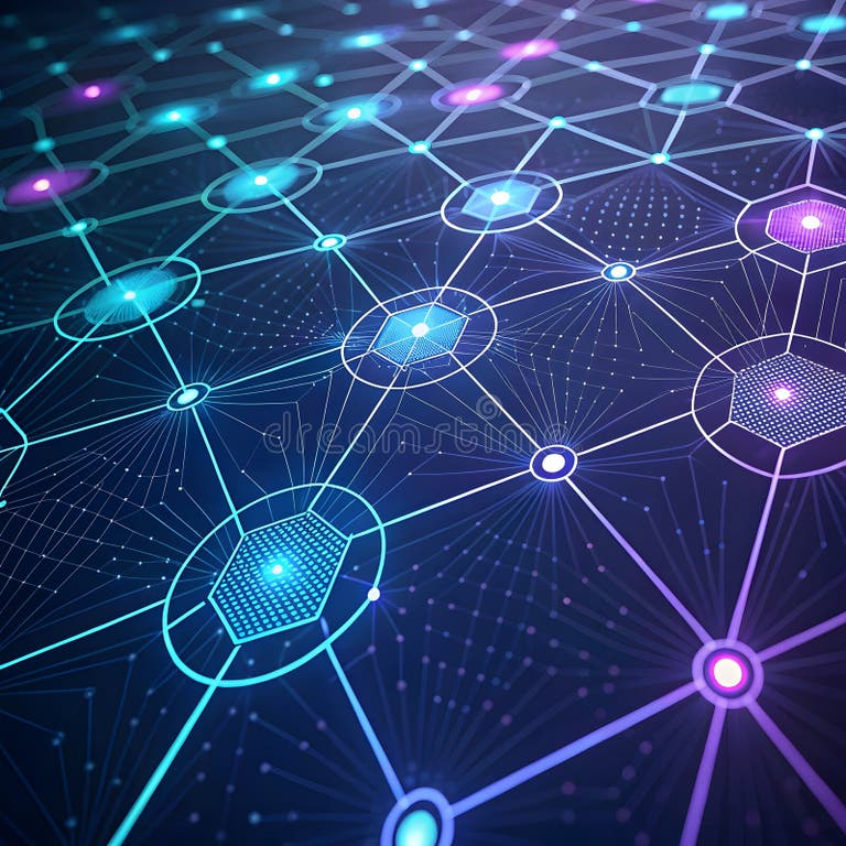 Structure Conceptual Visualization Data Internet Cyberspace ...