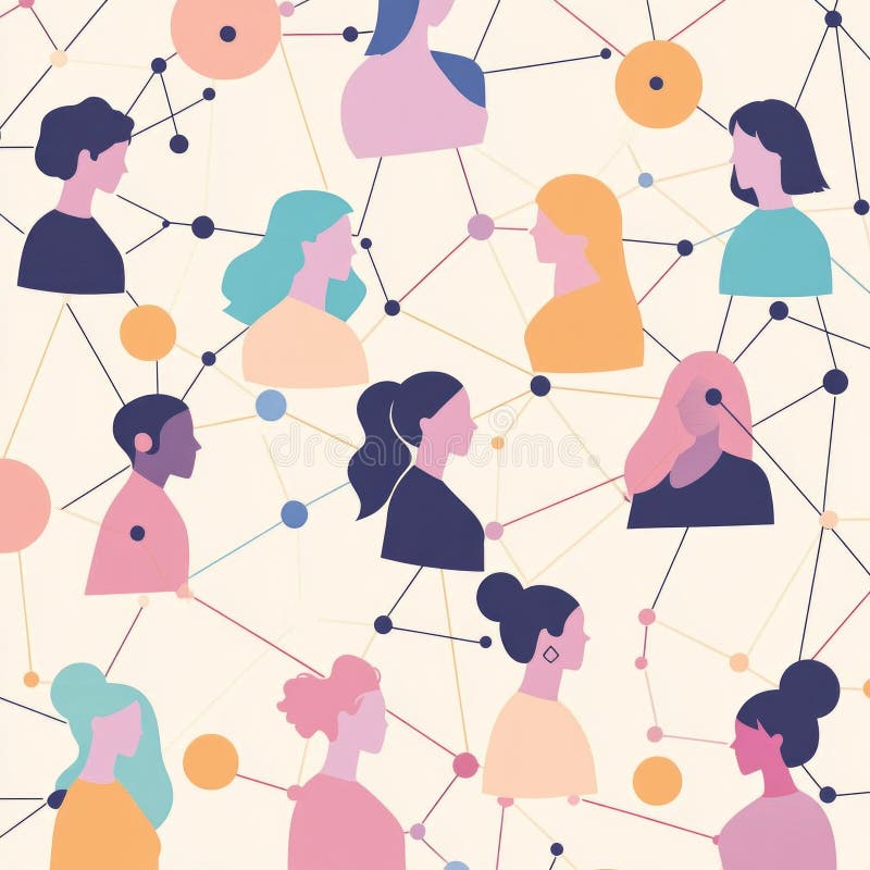 Diverse Faces Connected Network Stock Photos - Free & Royalty-Free ...